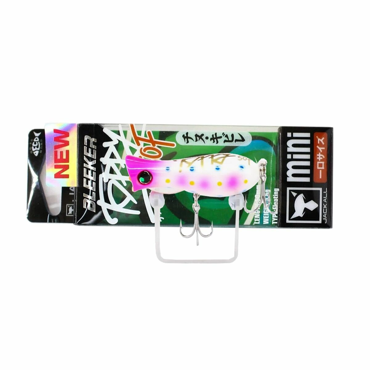 Воблер JACKALL BLEEKER TOPPY MINI 50F 5.6g цвет PINK PARROT