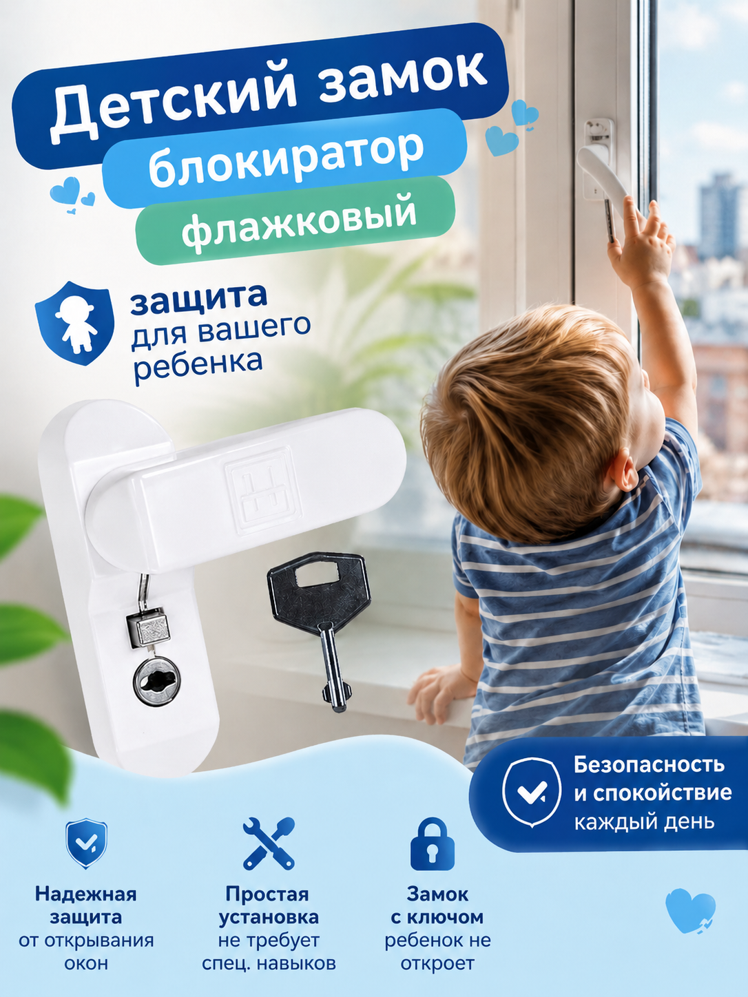 Детский замок, белый
