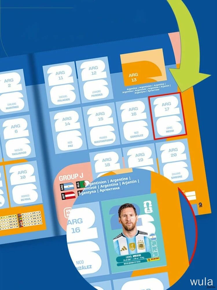 Альбом Panini FIFA World Cup 2026 - официальный, 112 страниц, для коллекционеров и фанатов футбола — фото 1