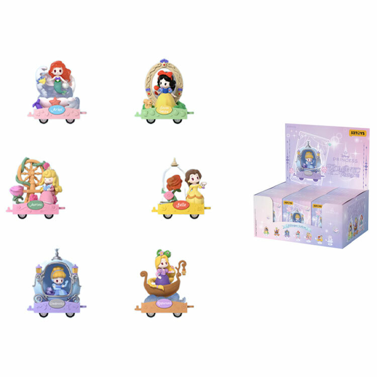 Коллекционные фигурки унисекс 52TOYS Disney Princess Romantic Parade, Full Box 6 шт.