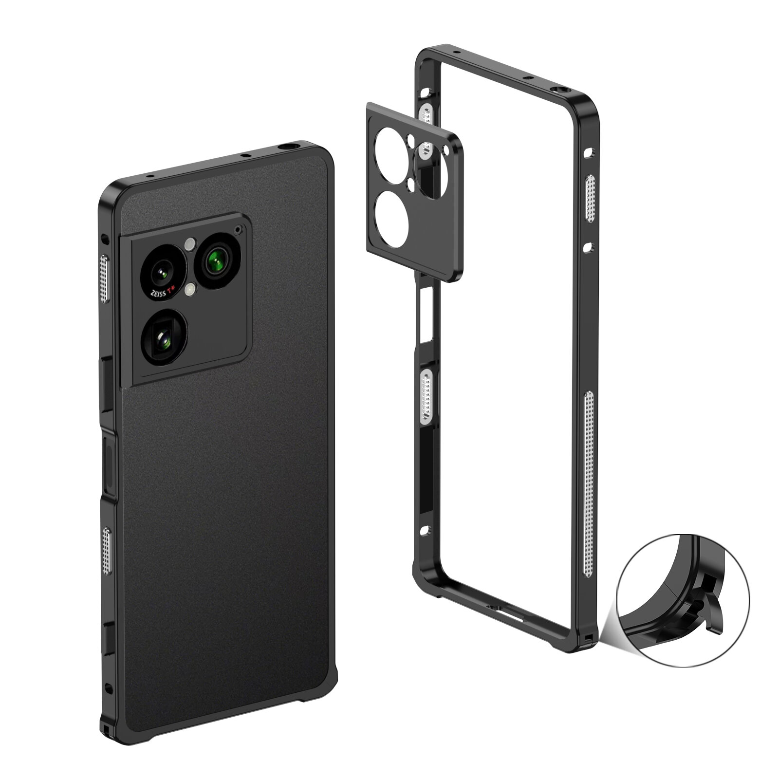 Чехол для Sony Xperia 1 VIII / Сони Иксперия 1 Марк 8, soft touch, чехол-кардиомонитор, металл, защита камеры, ударопрочный, усиленные углы, Sony, Sony Xperia 1 VIII , black,