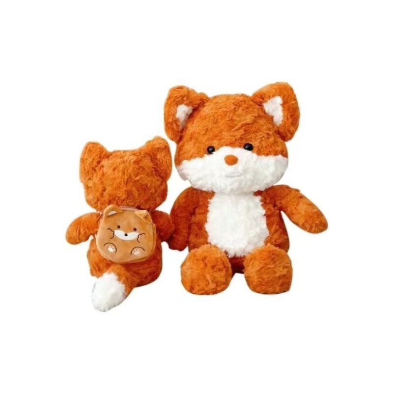 Плюшевая кукла унисекс MIANHUIYI, Running Fox+Backpack, 45CM EU