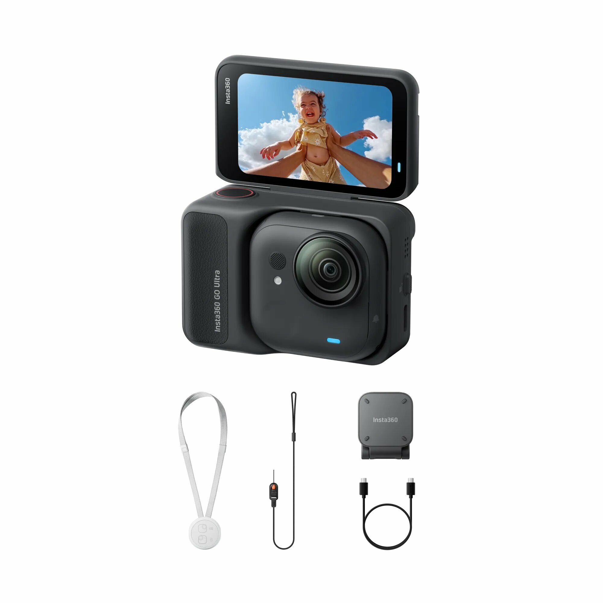 Экшн-Камера Insta360 GO Ultra , Midnight Black(черный)