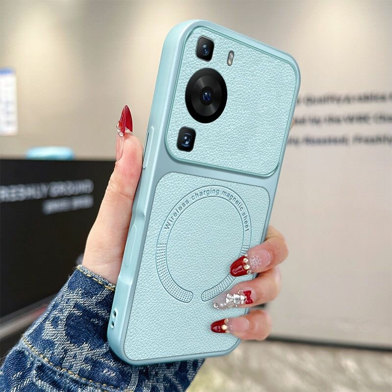 Чехол для Huawei P60 / P60 Pro кожа TPU антиударный чехол