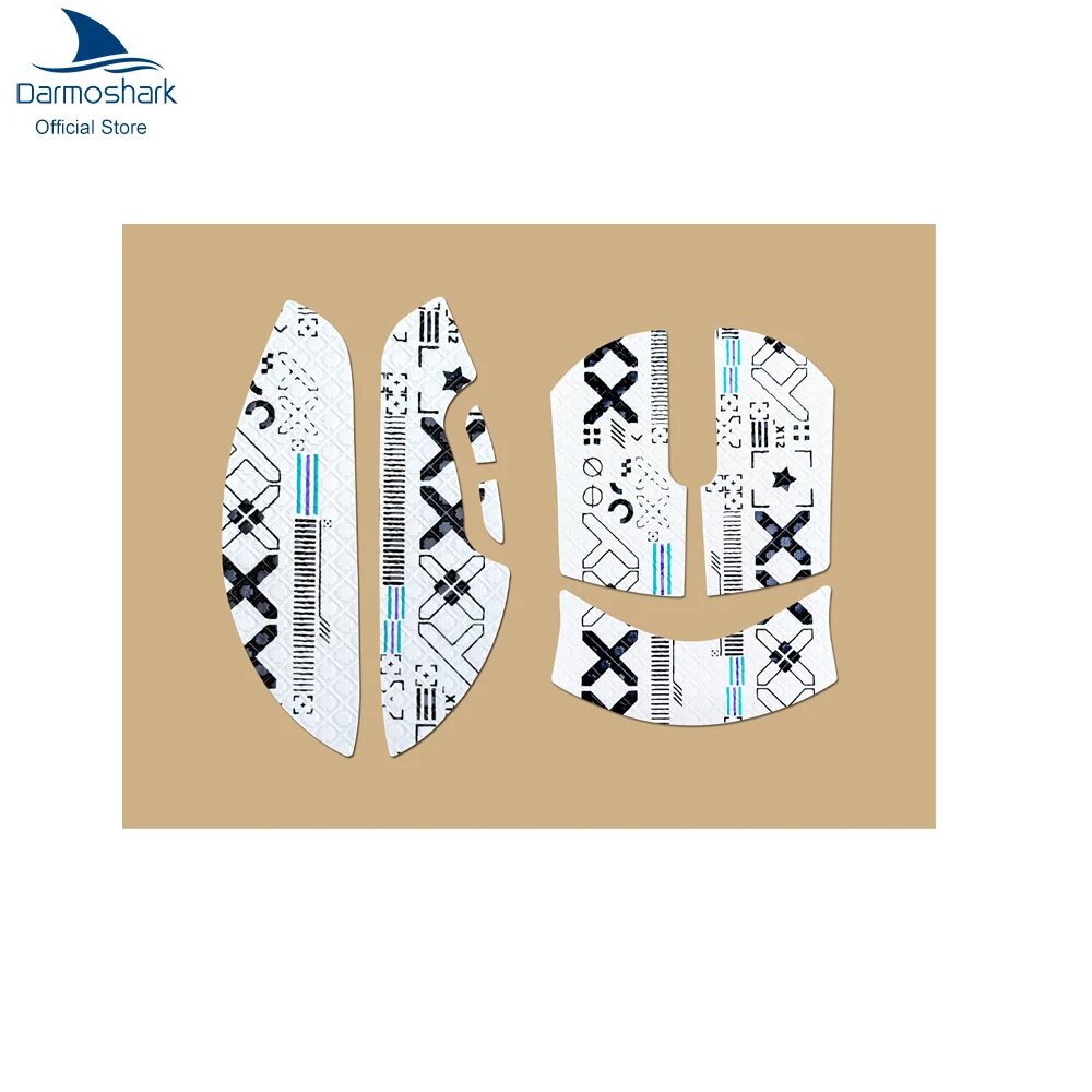 Наклейка для мыши Darmoshark M3 M3s M3s pro, M3 old white