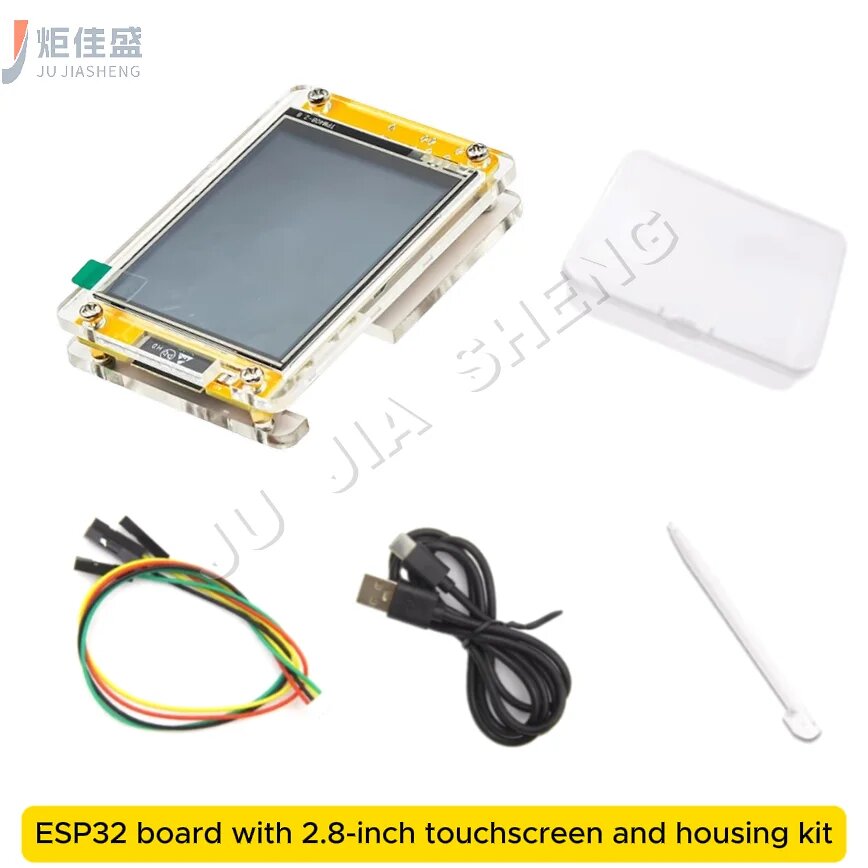 ESP32 с 2.8" дисплеем и корпусом
