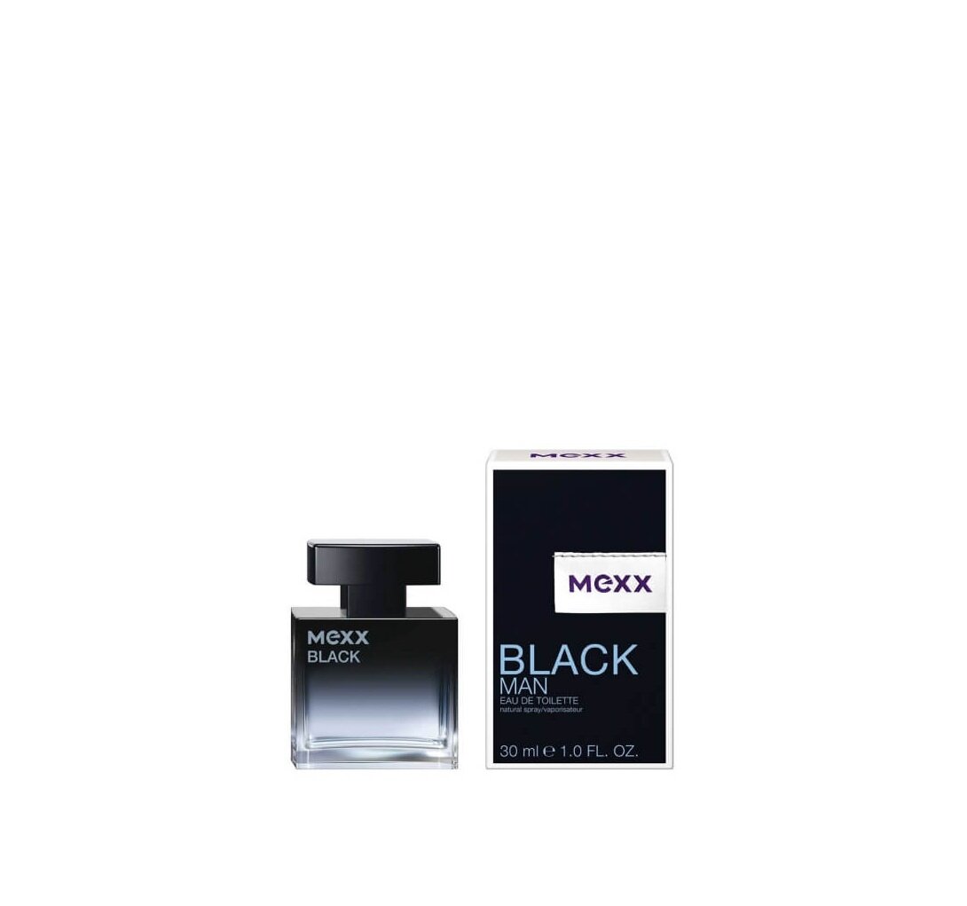 Mexx Black for Him 30 мл туалетная вода для мужчин, древесные, фужерные