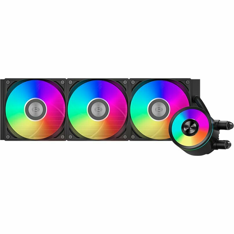 Система водяного охлаждения для ПК PCCOOLER DA360 Pro ARGB BK 120 мм A-RGB
