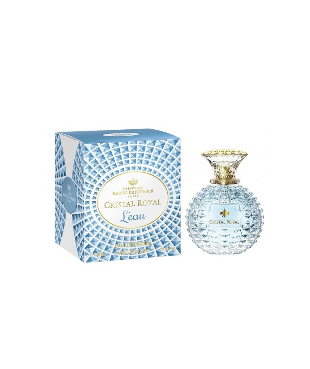 Princesse Marina de Bourbon Cristal Royal L Eau 100 мл парфюмерная вода женская, акватические