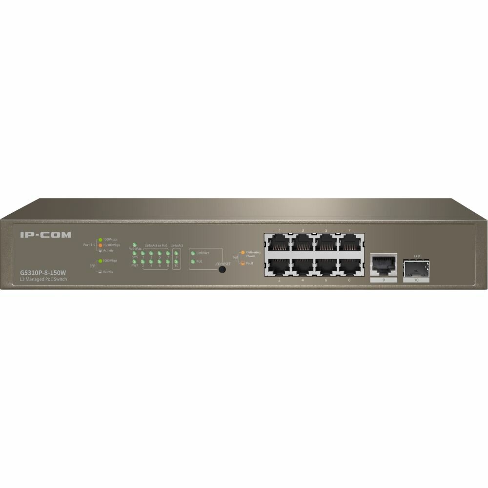 Коммутатор Tenda G5310P-8-150W