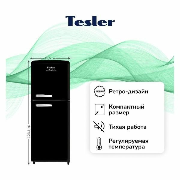 Холодильник Tesler RT-110 Bl