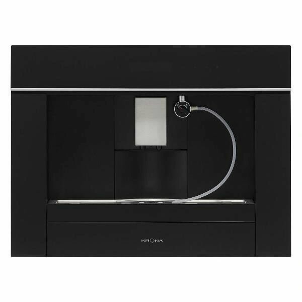 Встраиваемая кофемашина Krona Onyx 45H coffee BL серебристый фантом (KRCM004)