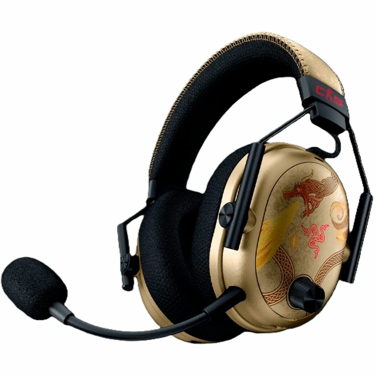 Гарнитура Razer BlackShark V3 Pro Counter-Strike 2 Edition чёрный, беспроводная + проводная, радиоканал, до.