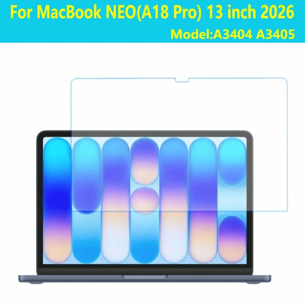 Защитная пленка из закаленного стекла для MacBook NEO (A18 Pro) 13 дюймов Hot Pada