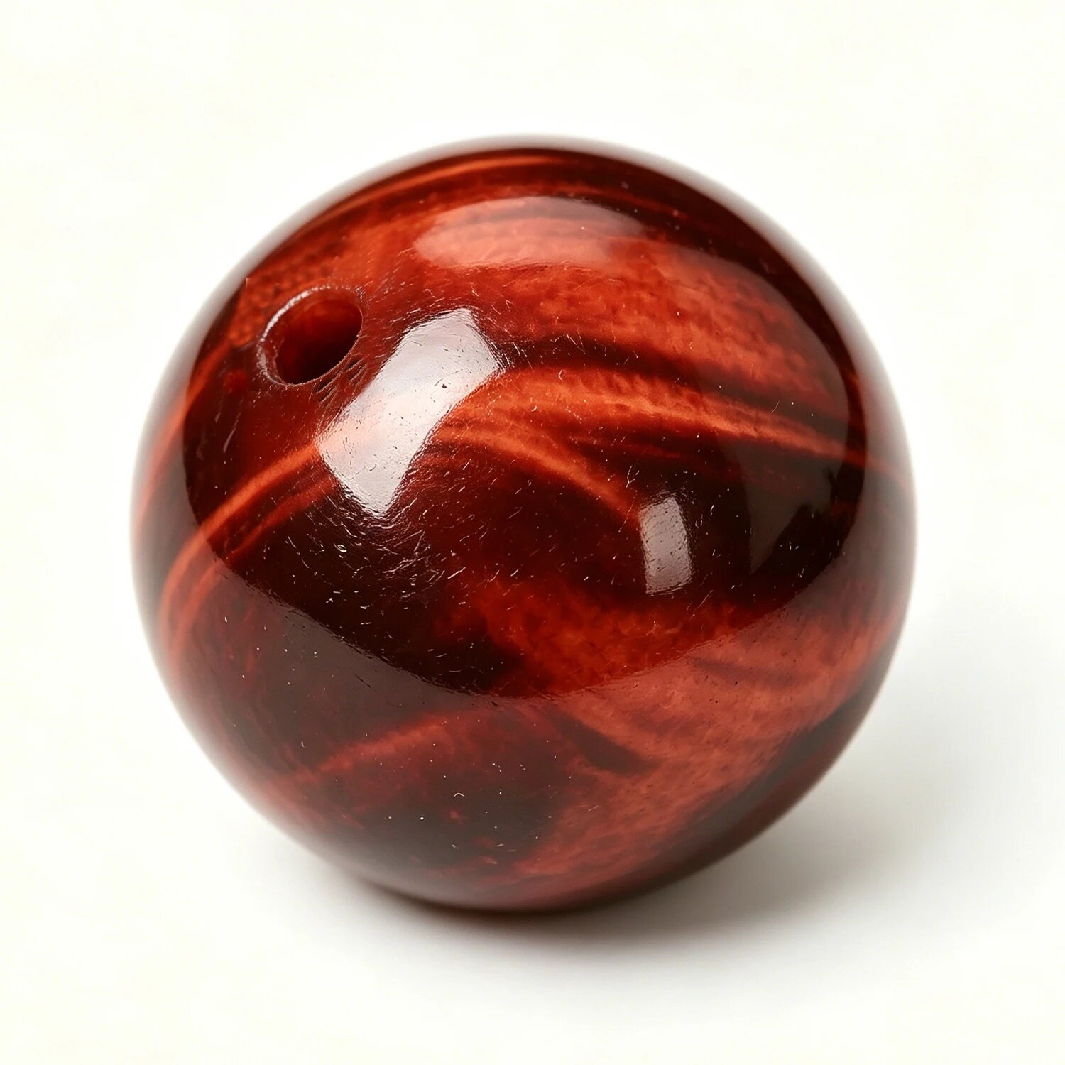 Набор камней Золотой Тигрiй Глаз для декора diameter 12mm. 1pc, Red Tiger Eye