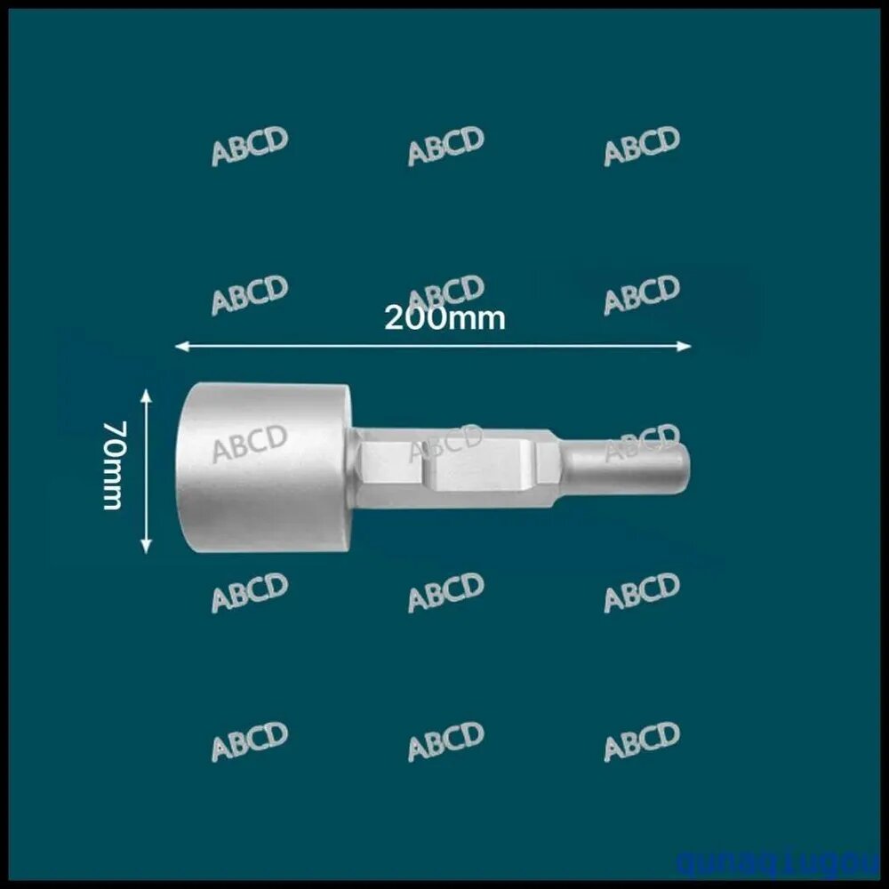 Насадка HEX 30 круглая для забивания свай 200*70mm
