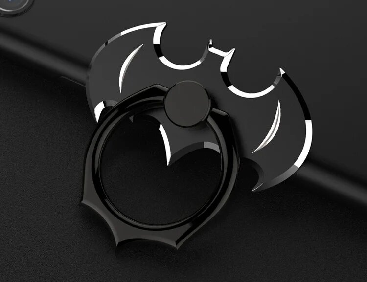 Кольцо-держатель для телефона Black - Wing