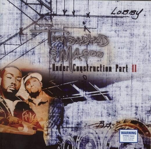 Timbaland & Magoo. Under Construction Part II (Benelux, Blackground Records, 481.0114.020, 2003, импортный компакт-диск) CD