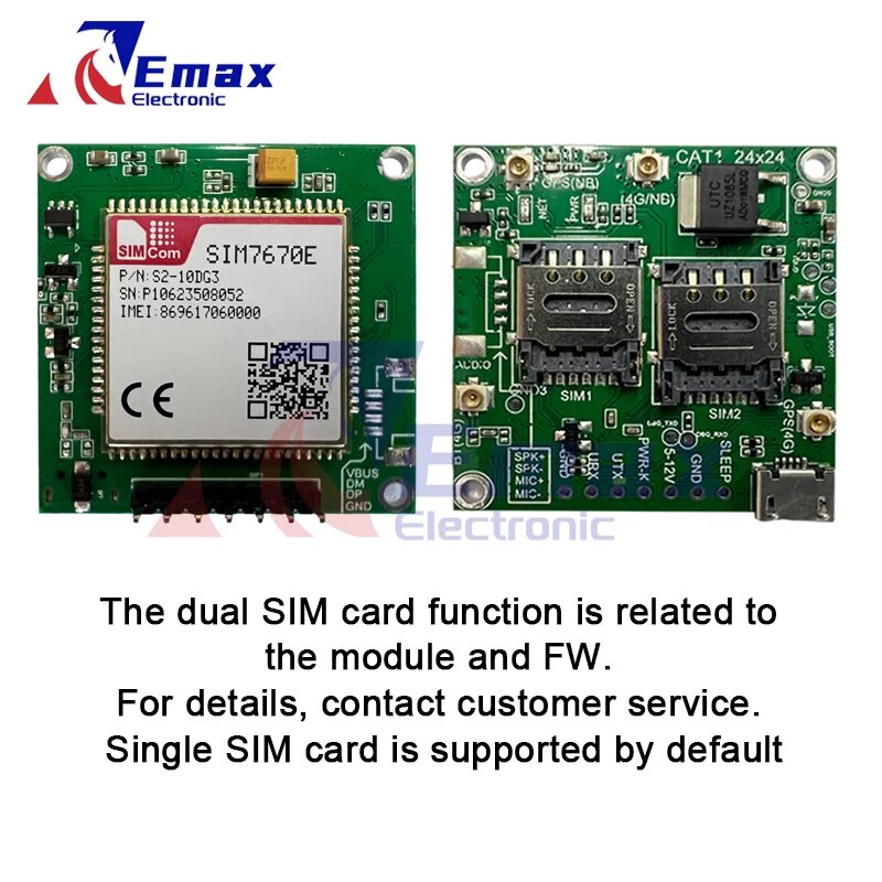 SIMcom SIM7670E плата разработки LTE CAT1+4G Boards and Modules — фото 1
