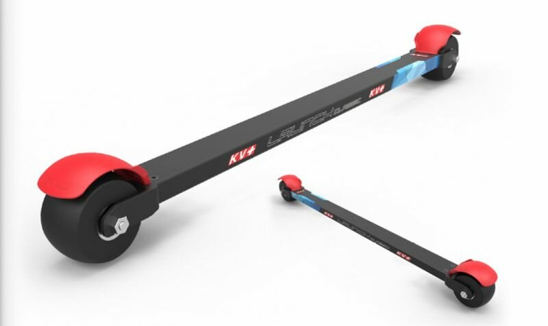 Лыжероллеры для классического хода KV+ Rollerski LAUNCH PRO CL 73 cm, 1 пара, 25RS01