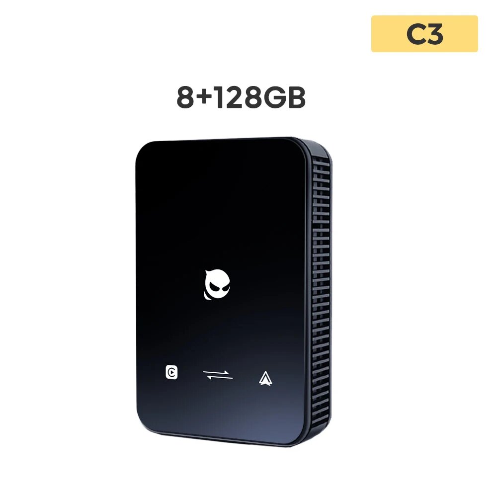 DUDUAUTO Plug and play Qualcomm 6350 Car BOX поддерживает CarPlay и Android Auto, 8G+128GB, бесшовная система DUDU OS и заводская двойная система.