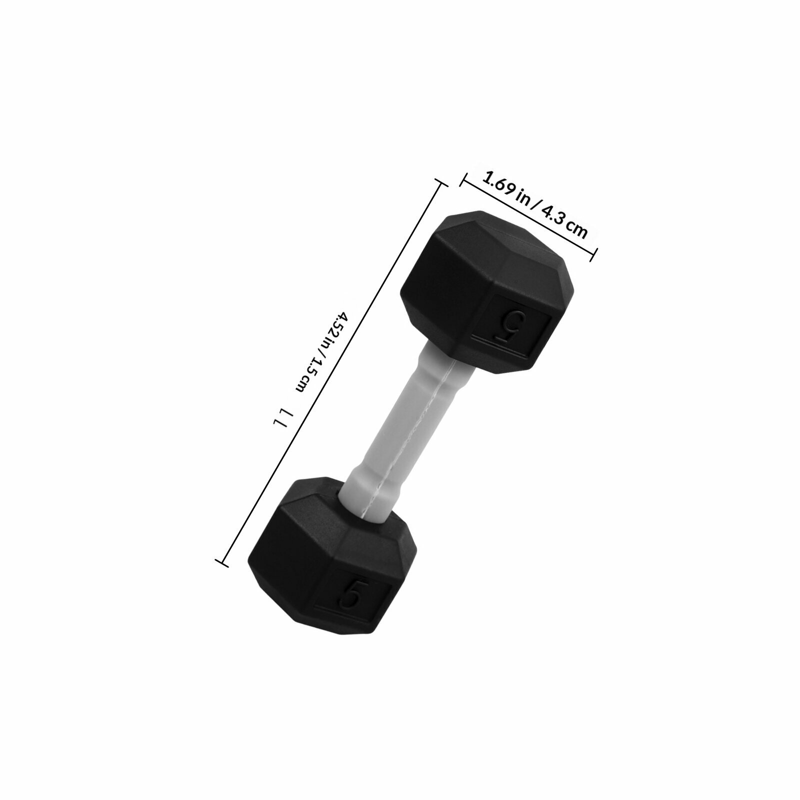 Детский Гантель Для Фитнеса И Игр В Домашних Условиях Размер 11.50X4.30X3.80Cm