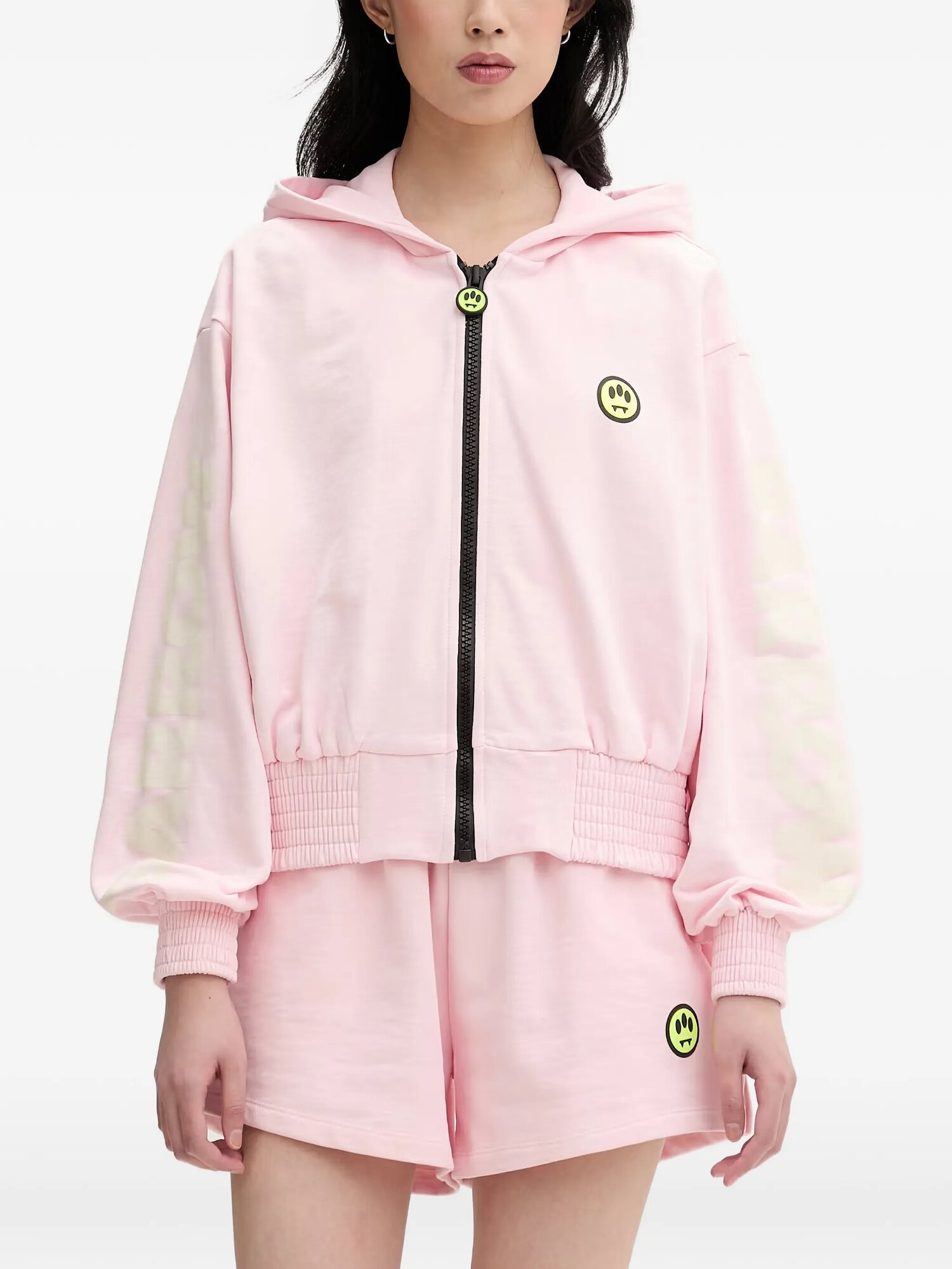 Худи Logo-patch zip-up hoodie