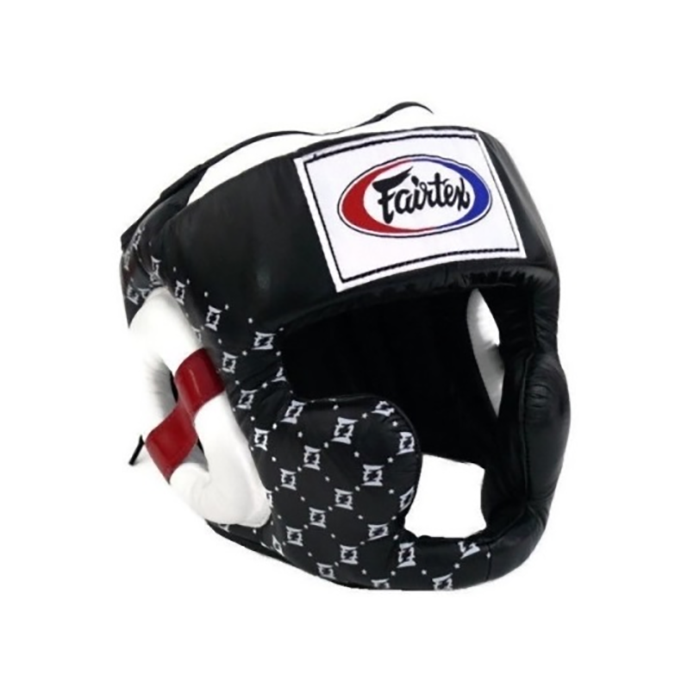 Боксерский шлем Fairtex Super Sparring HG10 Black (XL)