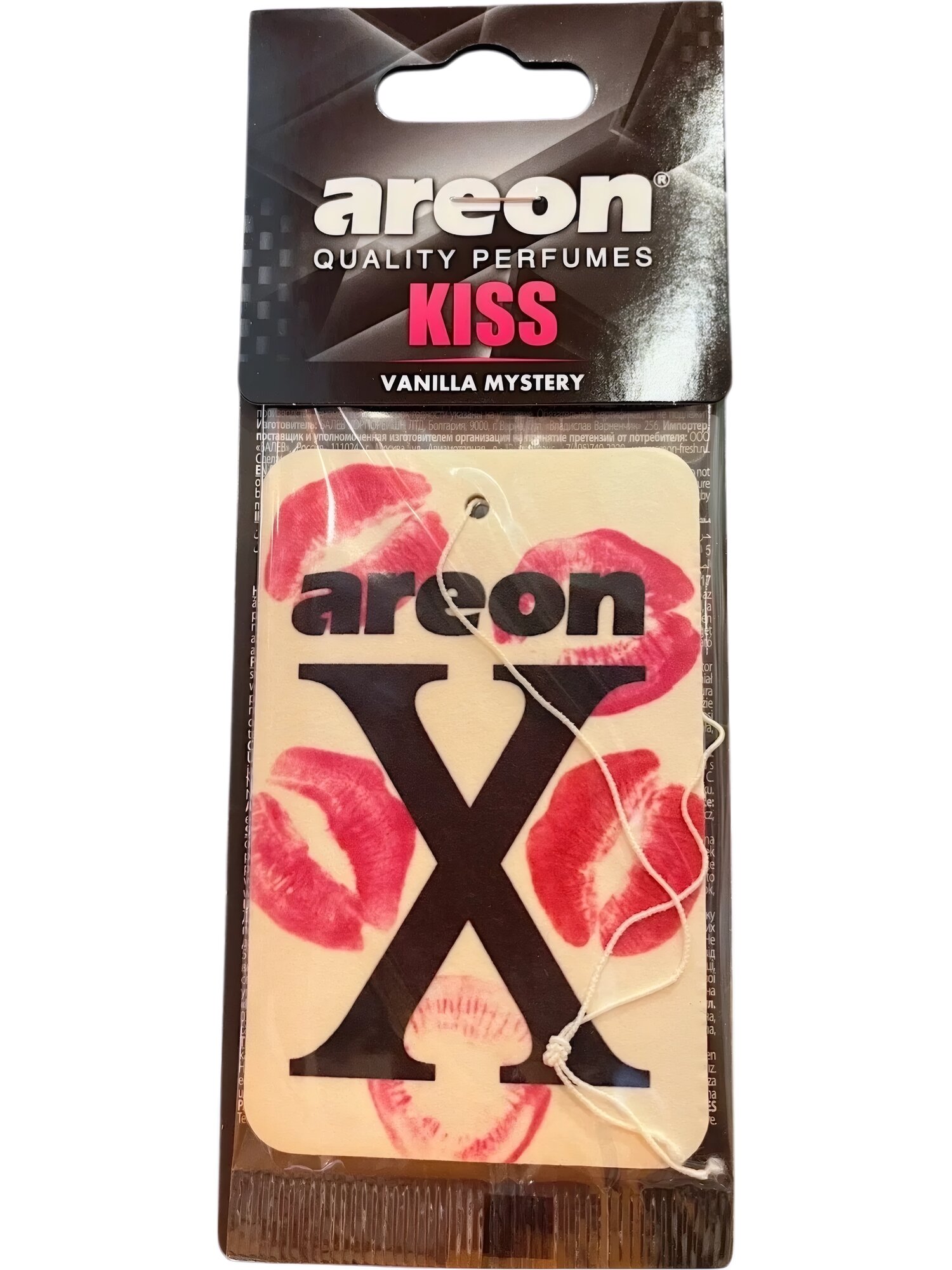 Ароматизатор подвесной бумажный Areon X-VER VANILLA MYSTERY