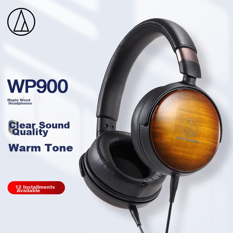Audio-Technica ATH-WP900 Кленовые деревянные накладные наушники Цвет：WP900