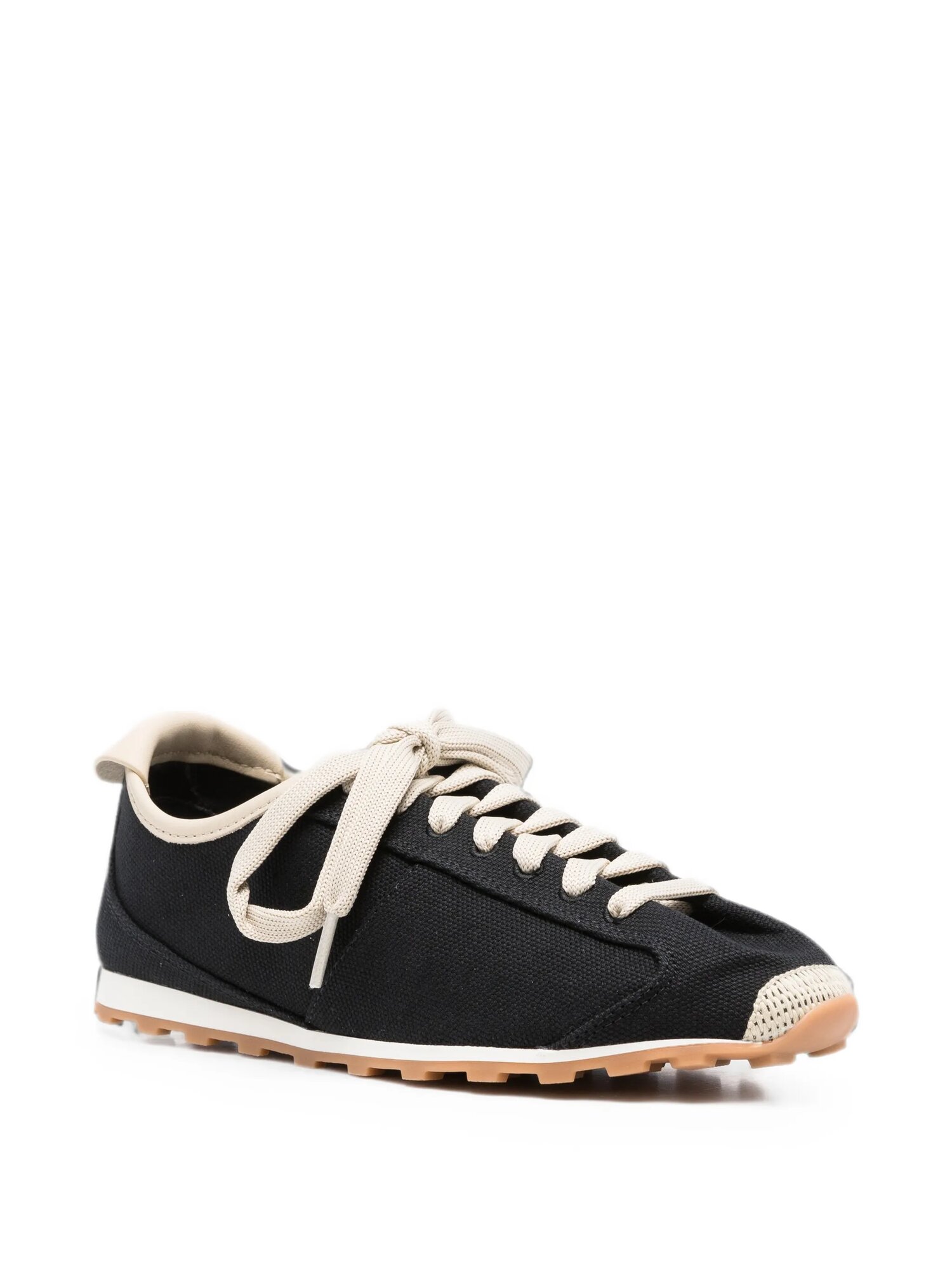 Кроссовки Jacquemus Lace-up canvas sneakers, размер 41 — фото 1