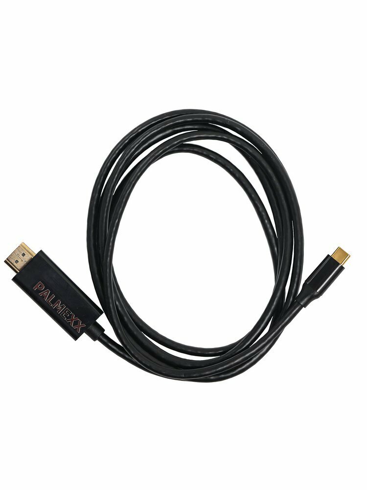 Адаптер-переходник PALMEXX USB-C (Type-c) to HDMI 1.8 метра / адаптер MHL Type-C на HDMI переходник