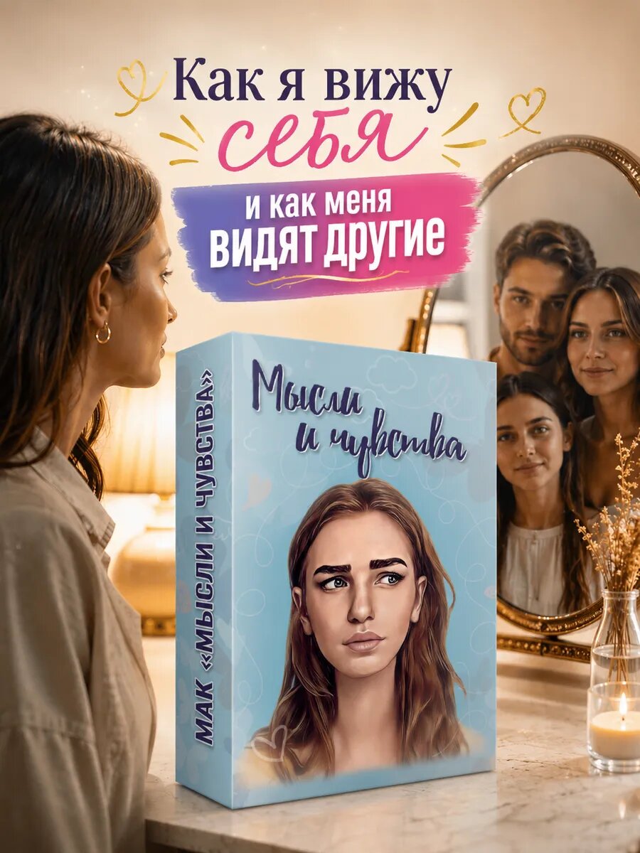 Метафорические универсальные ассоциативные карты МАК "Мысли и чувства" EZOTERIUM