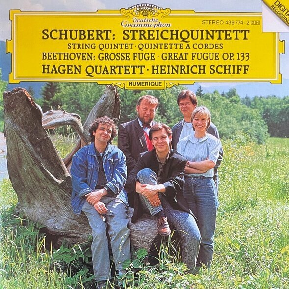 Компакт-диск Warner Heinrich Schiff – Schubert: Streichquintett = String Quintet = Quintette A Cordes / Beethoven: Grosse Fuge = Great Fugue Op. 133