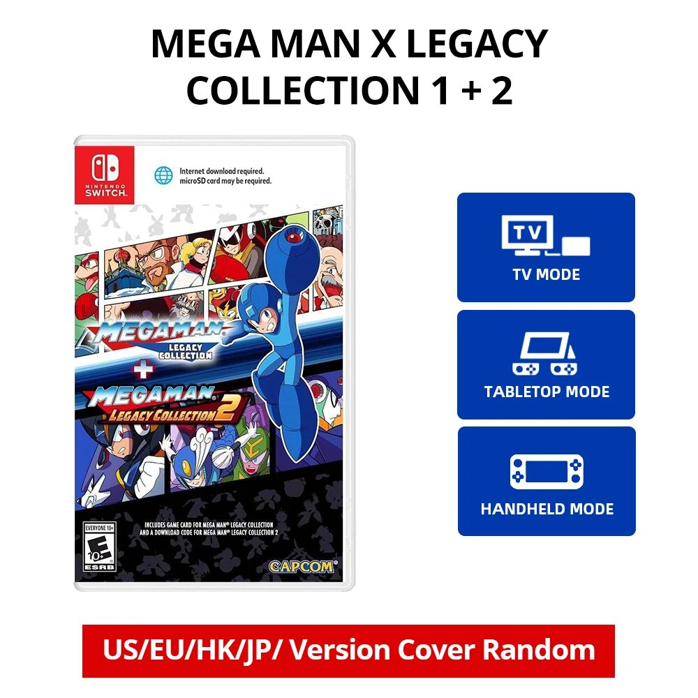 MEGA MAN X LEGACY COLLECTION 1 + 2 для Nintendo Switch