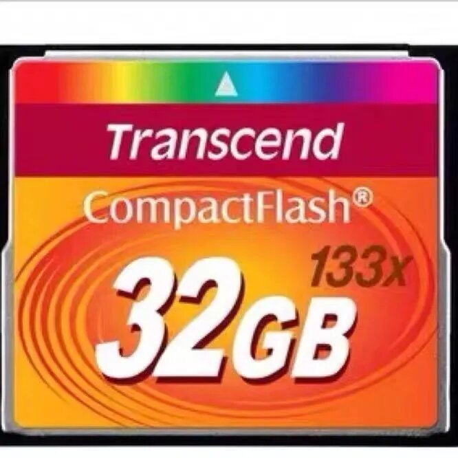 Карта памяти CF Transcend Compact Flash 133x 32GB