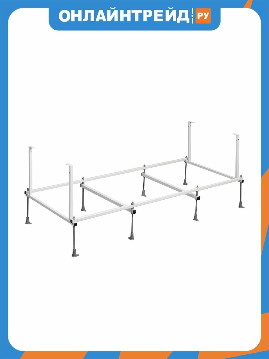 Каркас Roca 25P028000 EASY 180х80 (каркас, комплект креплений к стене, система слив перелив полуавтомат)