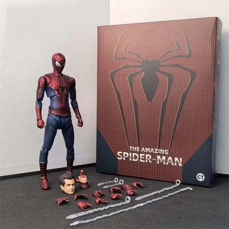 Человек паук фигурка/The Amazing Spider-Man, Andrew Garfield, подвижные фигурки,15 см