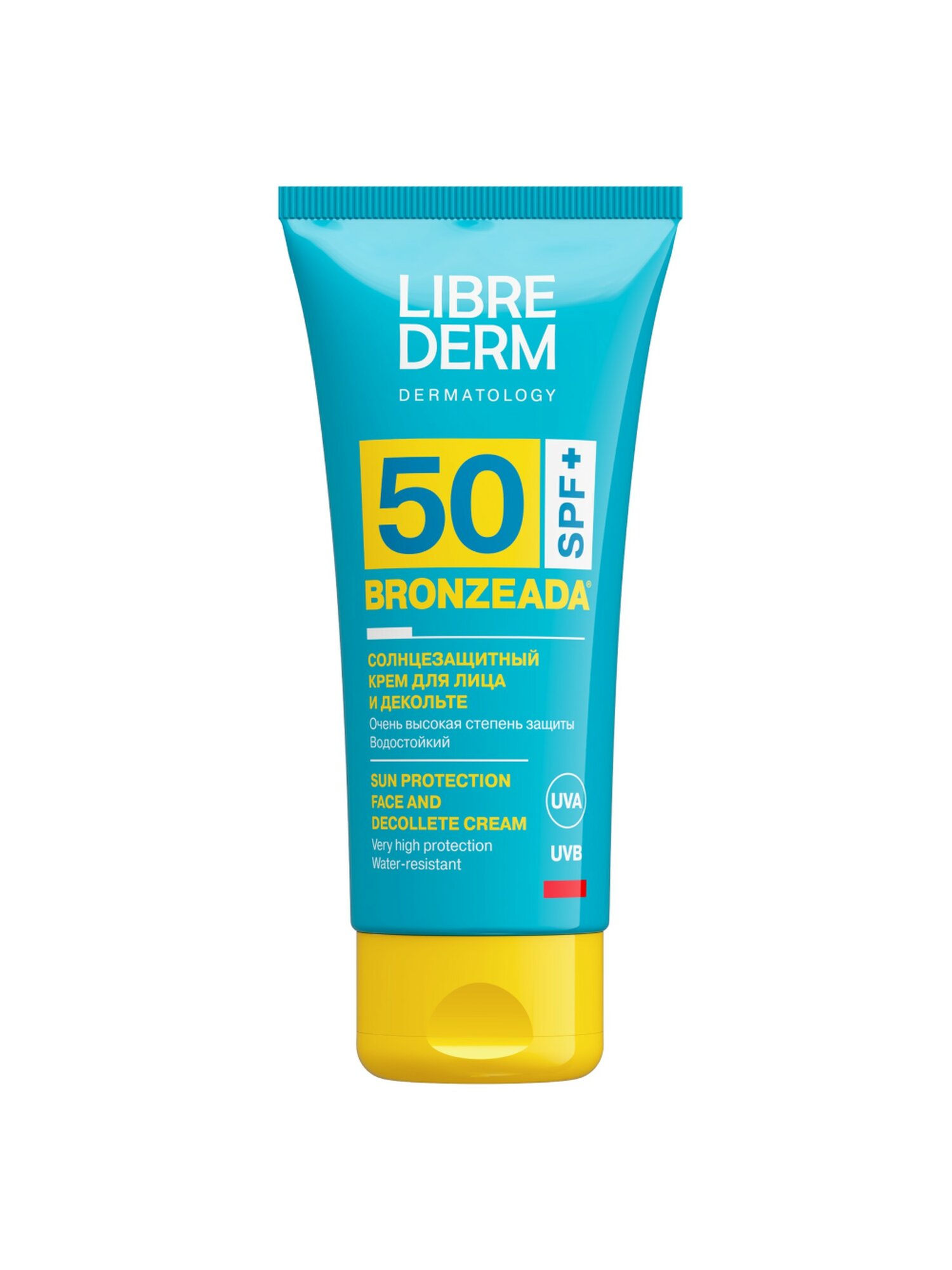 Либридерм бронзиада крем Д/лица/зоны декольте солнцезащит SPF 50 50МЛ