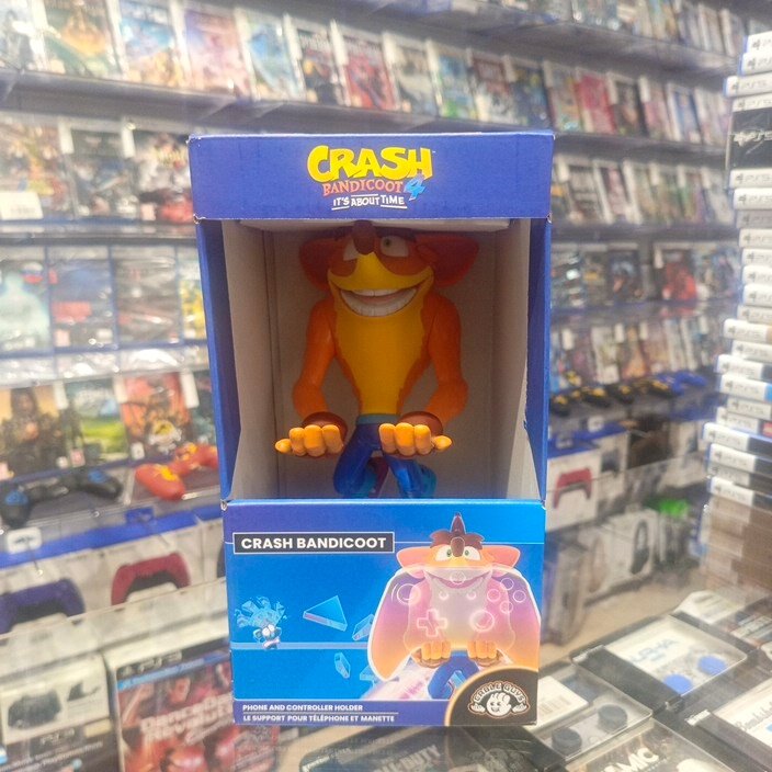 Фигурка-подставка для геймпада/телефона Cable Guys - Crash Bandicoot (Quantum)(SPC)