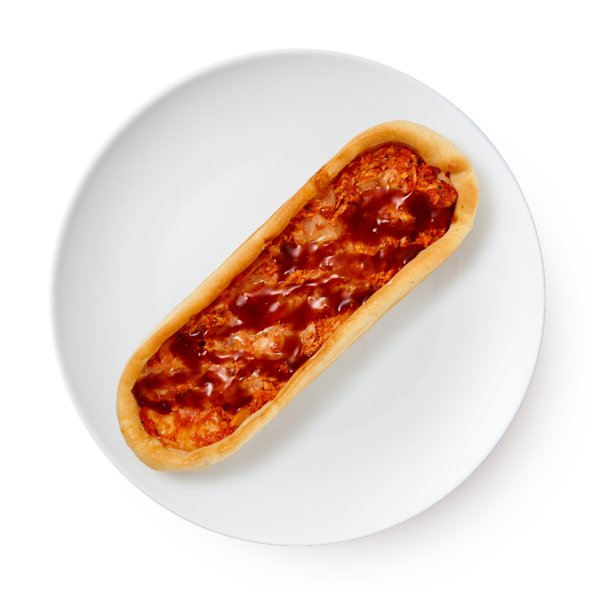 Пиццета Cook Chart Bakery, с курицей, с соусом барбекю, 120 г
