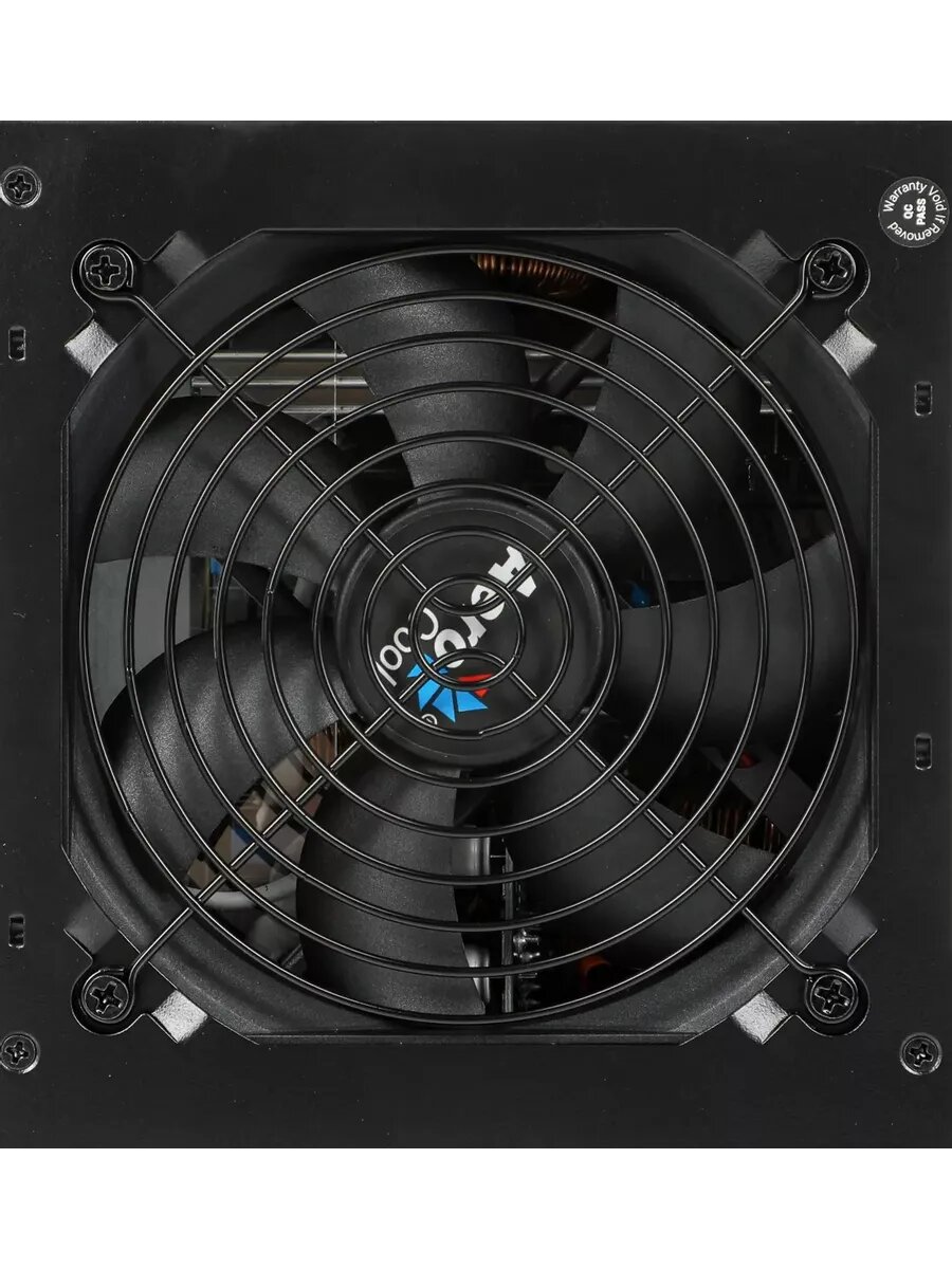 Блок питания AeroCool KCAS Plus, 800Вт, 80 PLUS Bronze, ATX12V 2.4, вентилятор 120-мм, черный