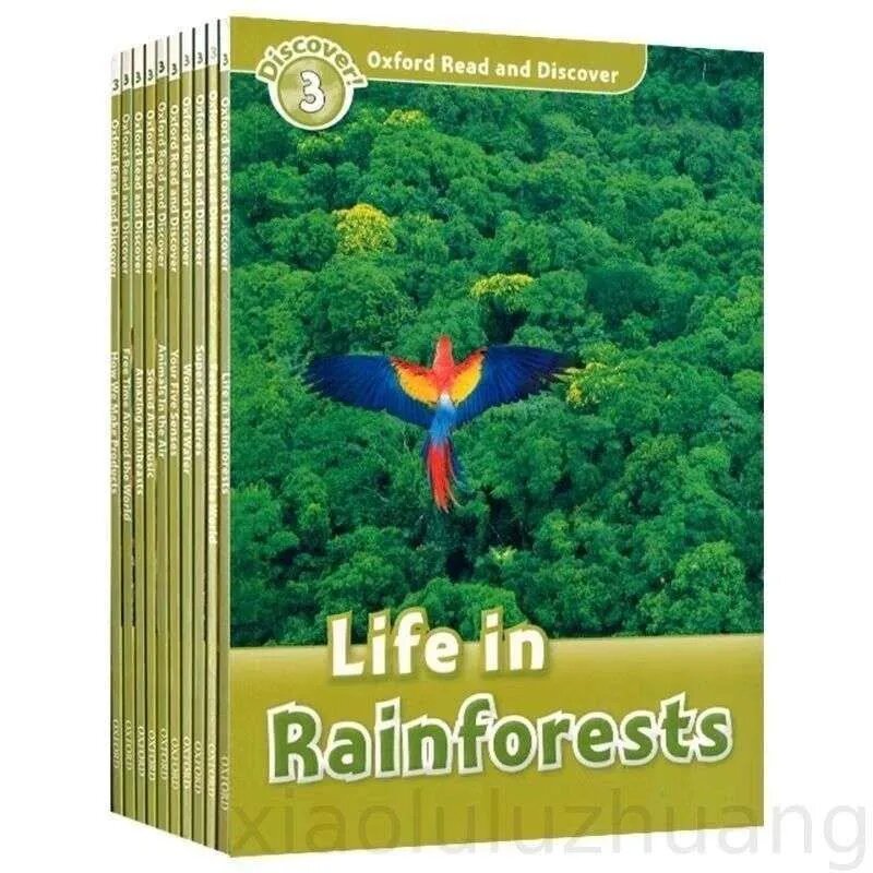 20 Книг/набор Oxford Read and Discover Level 3 в английских книжках с картинками