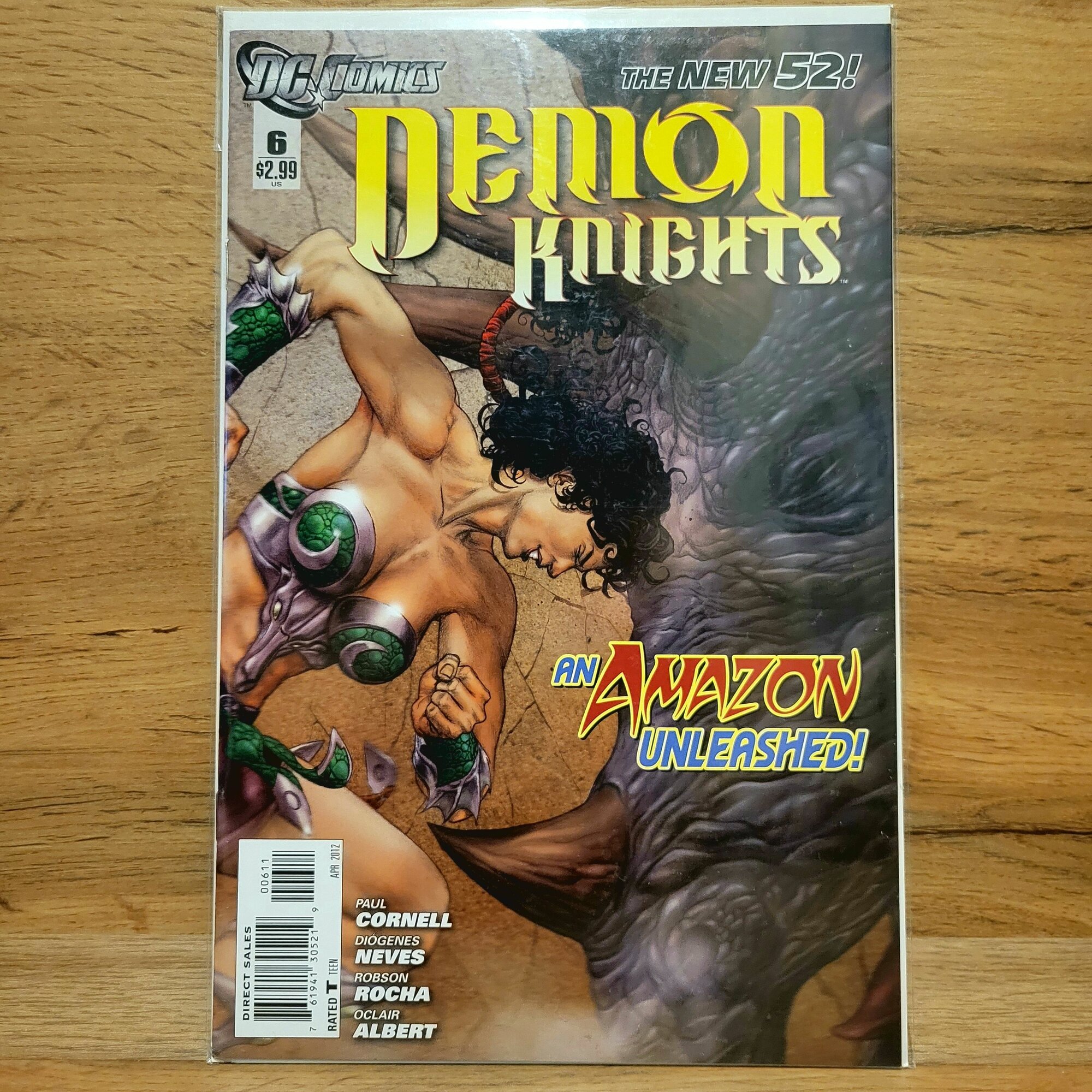 Оригинальный Комикс Demon Knights #6.