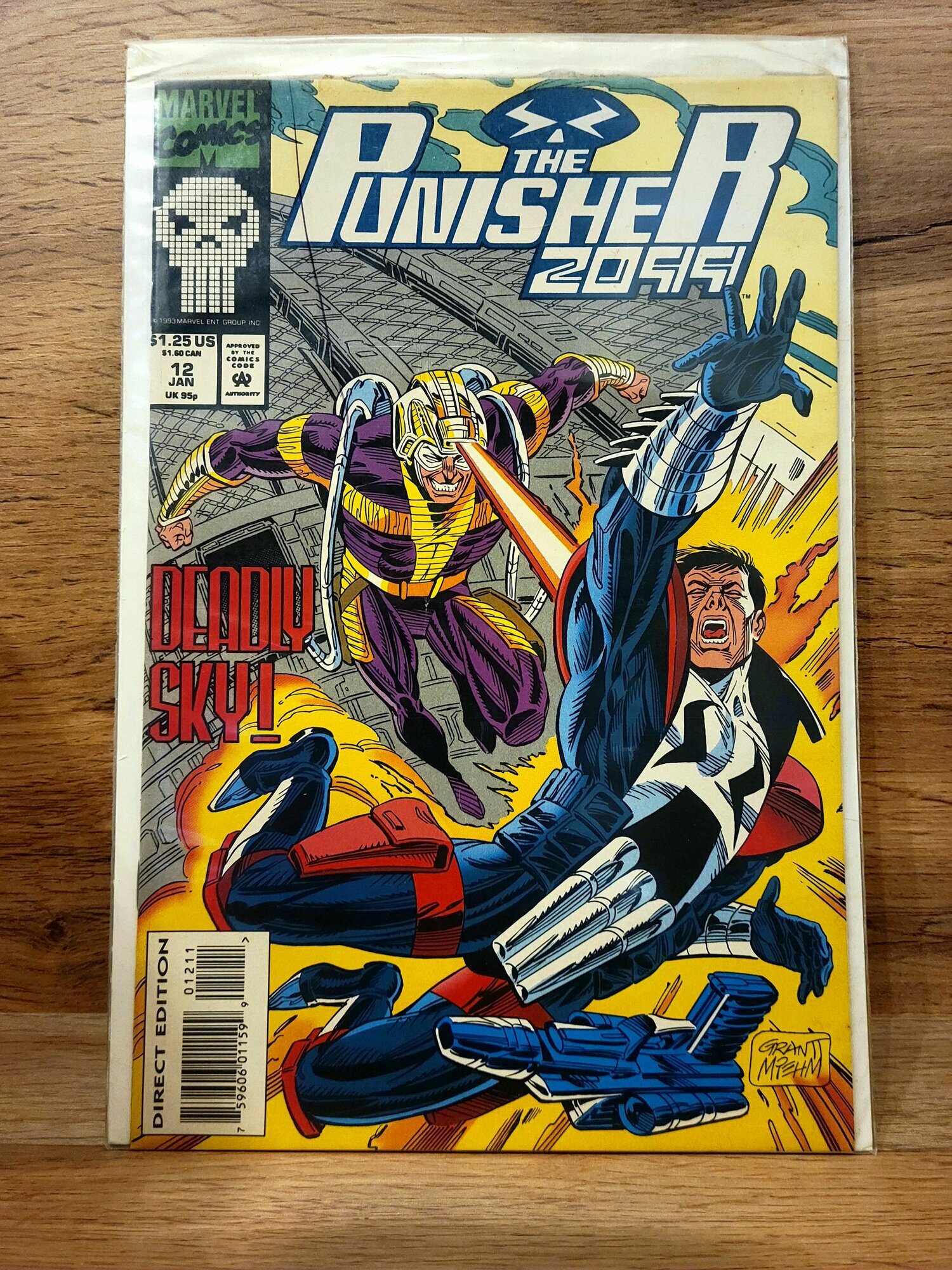 Ретро Комикс Punisher 2099 #12. 1993 Год. Коллекционный выпуск.