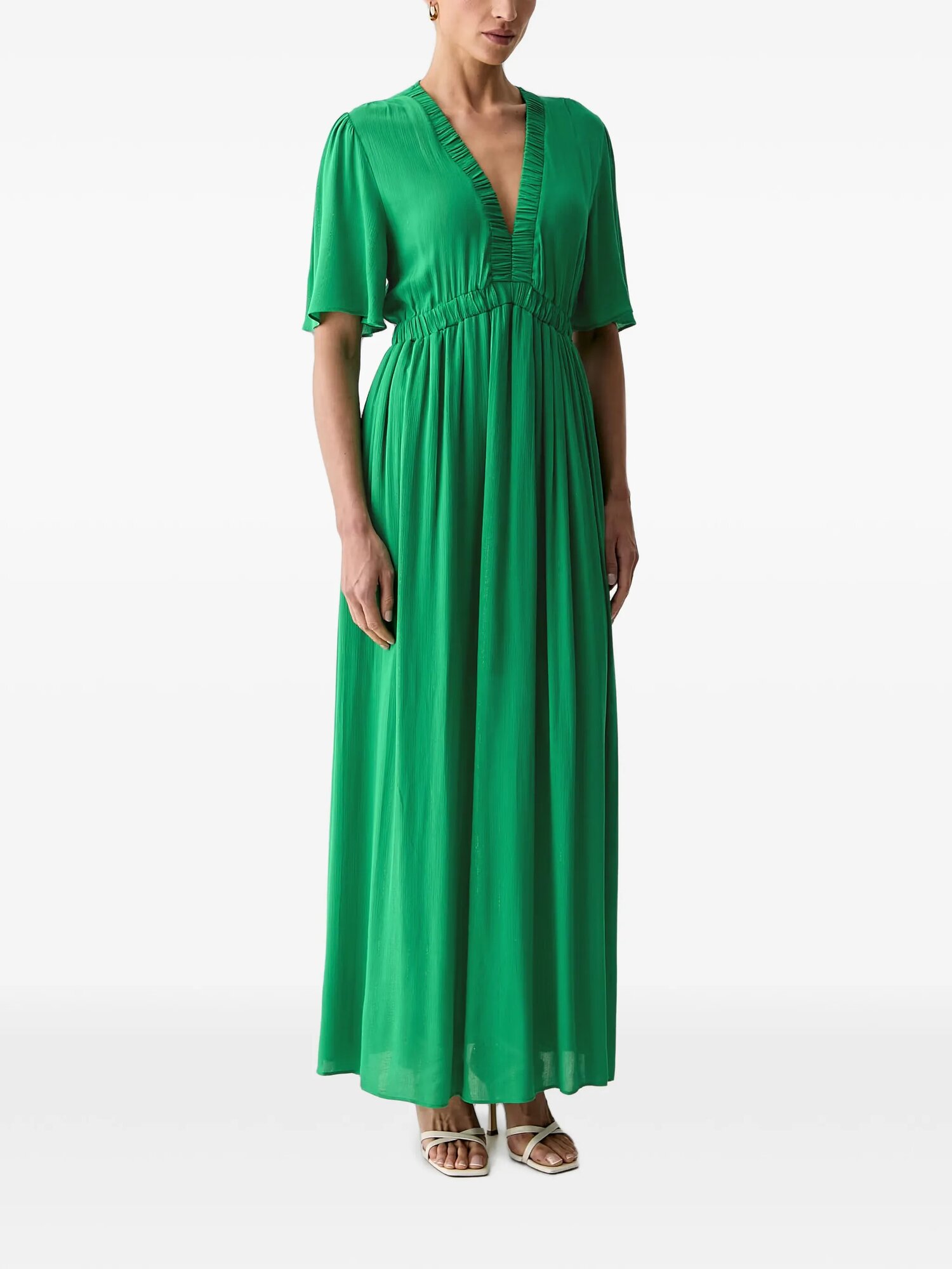 Платье MORGAN Pleated maxi dress, размер 40 — фото 1