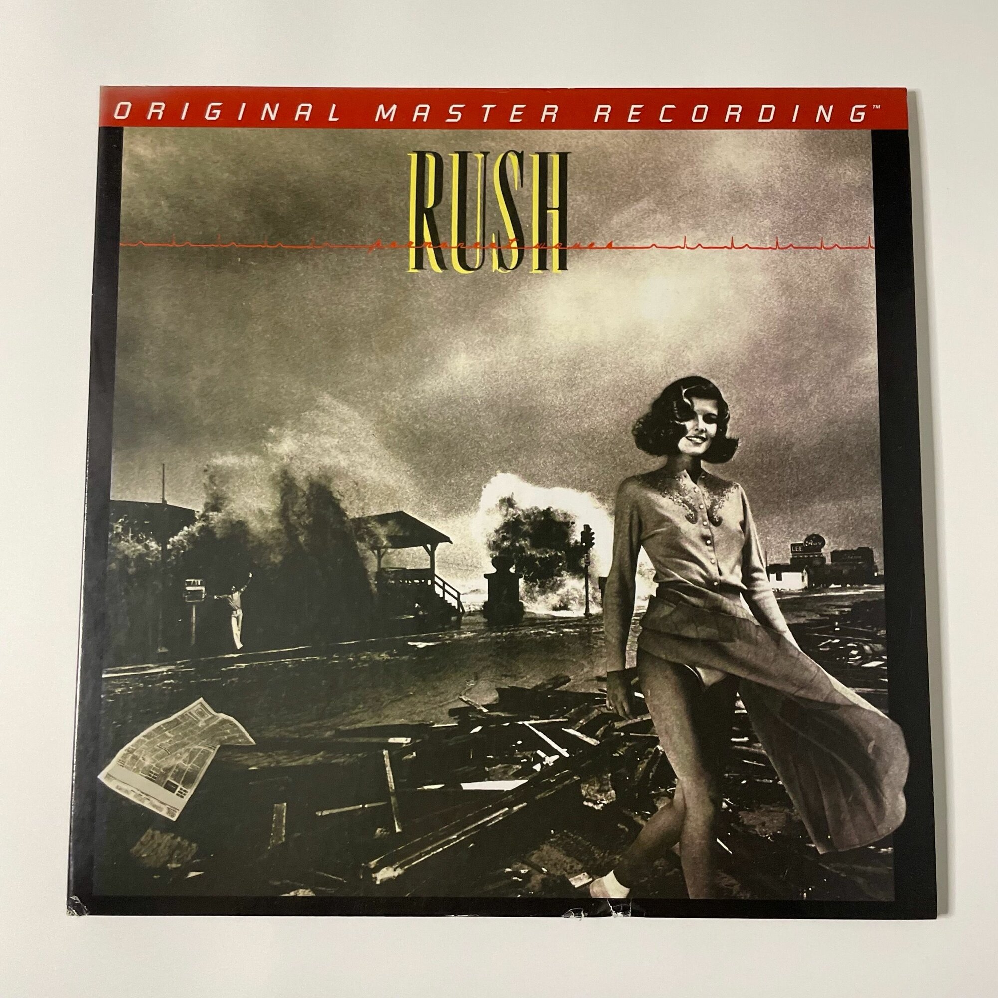 Винтажная виниловая пластинка LP Rush Permanent Waves (США 2007) Limited Edition № 1220