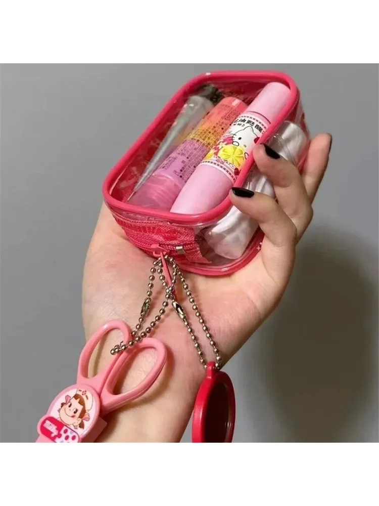 Мини-органайзер Hello Kitty, Розовый, 1 шт, декоративный настольный органайзер для аккуратного хранения мелочей — фото 1