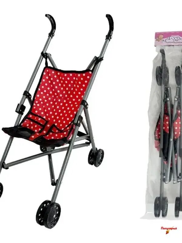 Коляска для кукол прогулочная — фото 1