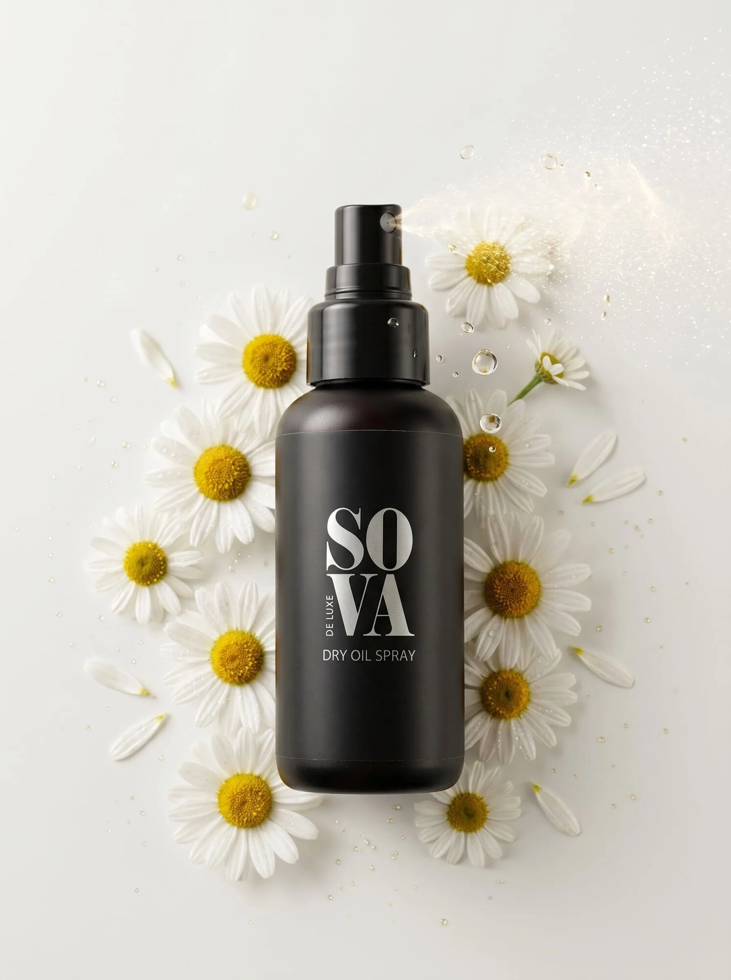 Сухое масло для ногтей "Sova De Luxe" Dry Oil, аромат лета, 100мл